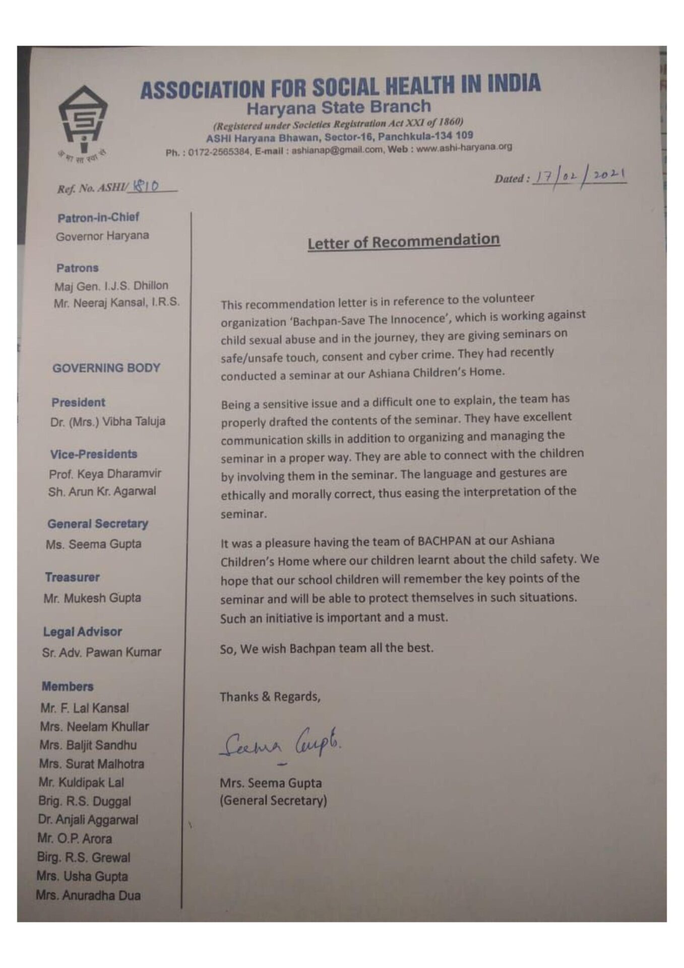 Bachpan India – Save the Innocence