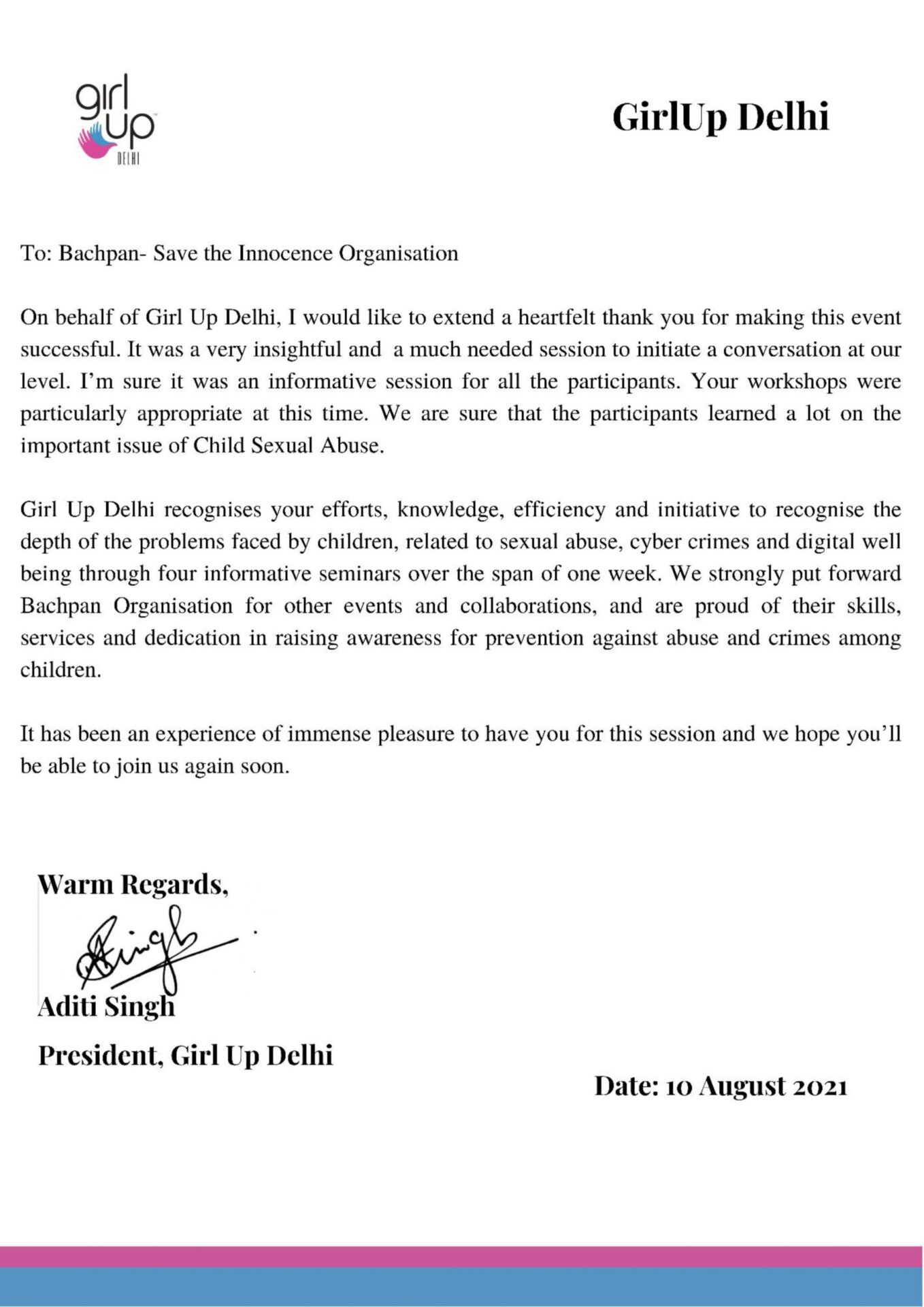 Bachpan India – Save the Innocence